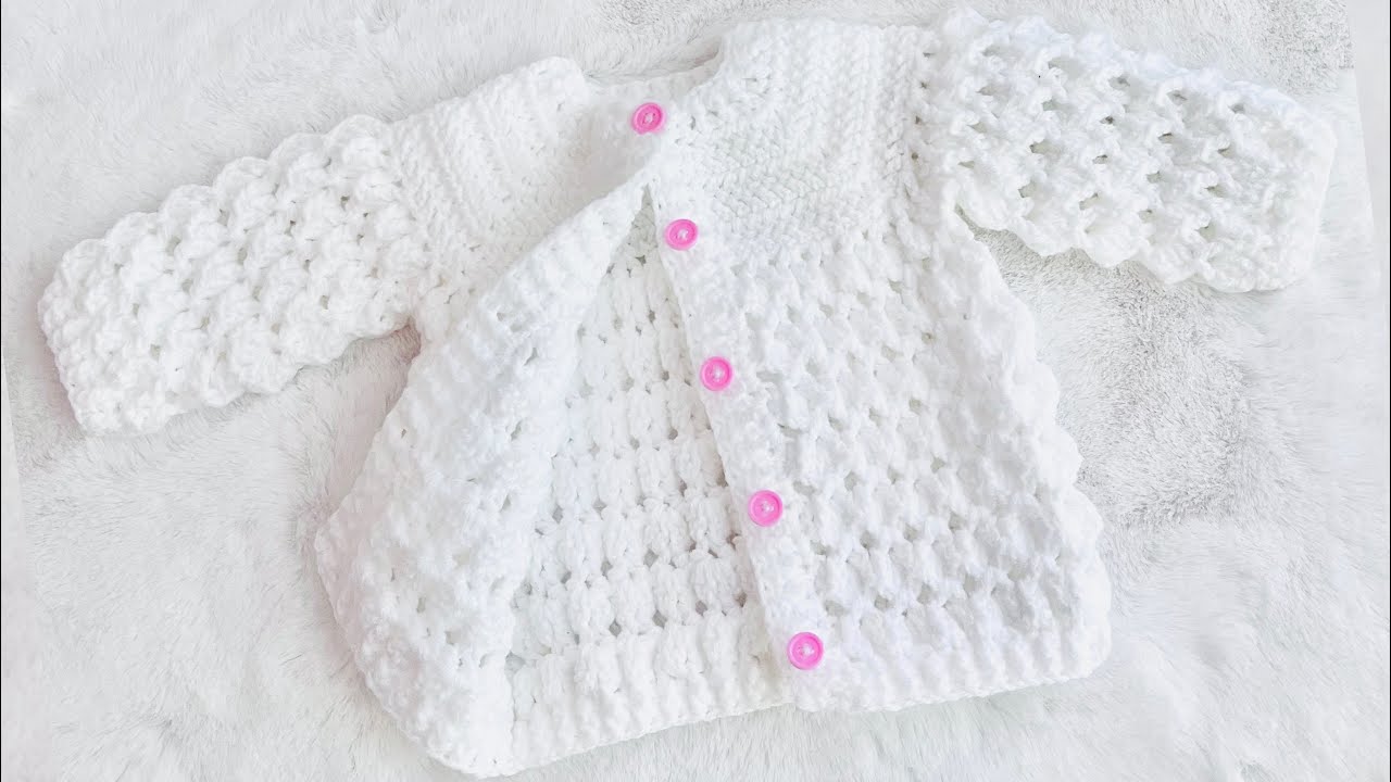 MODELO DE ABRIGO A CROCHET - TEJIDO A CROCHET